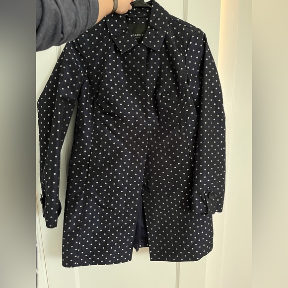 Talbots | Jackets & Coats | Talbots Polka Dot Raincoat | Poshmark